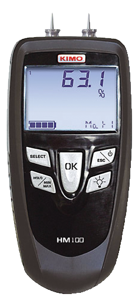 Higrómetros para materiales Kimo - SUPERCONTROLS S.A