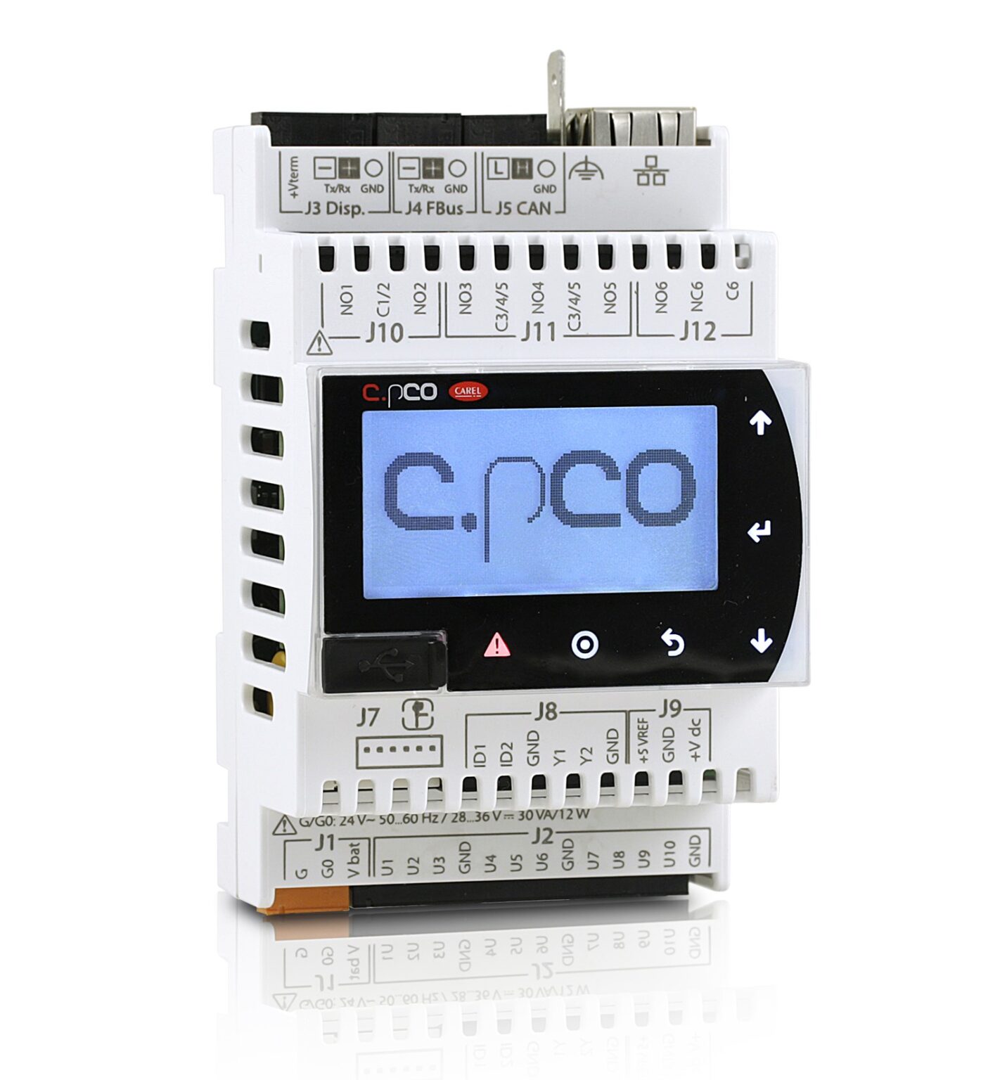 Controlador c.pCO mini Carel | PLC compacto para HVAC | SUPERCONTROLS S.A